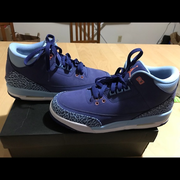 Jordan | Shoes | Jordan 3 Purple Dust Size 9y | Poshmark